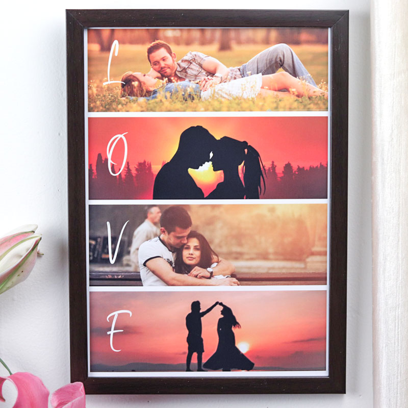 Layered Love Frame - Buy, Send & Order Online Delivery In India ...